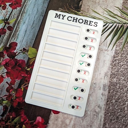 "Chores" Reusable Checklist Board (Blank) - Reusables And More