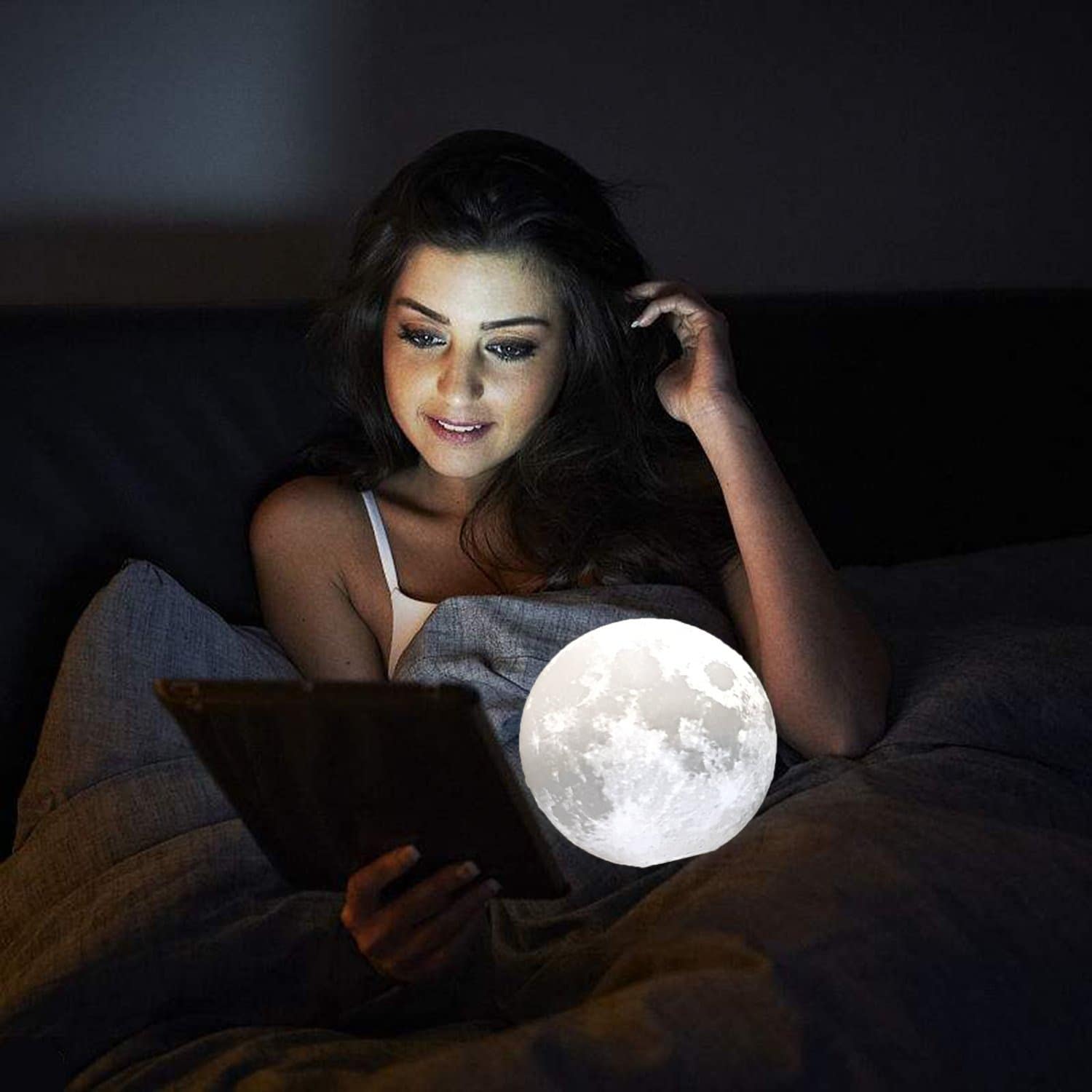 Rechargeable Moon Lamp - Reusables And More