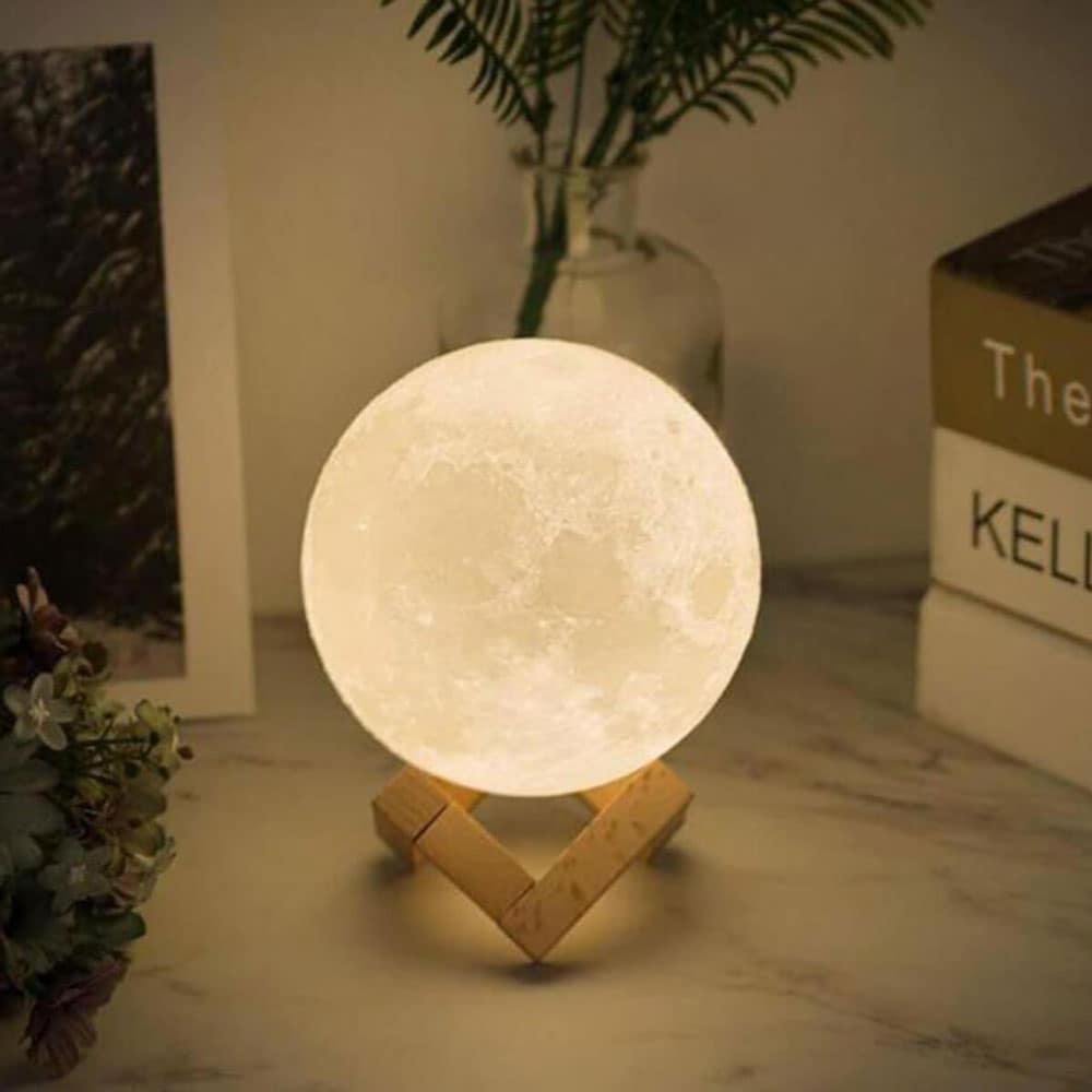 Rechargeable Moon Lamp - Reusables And More